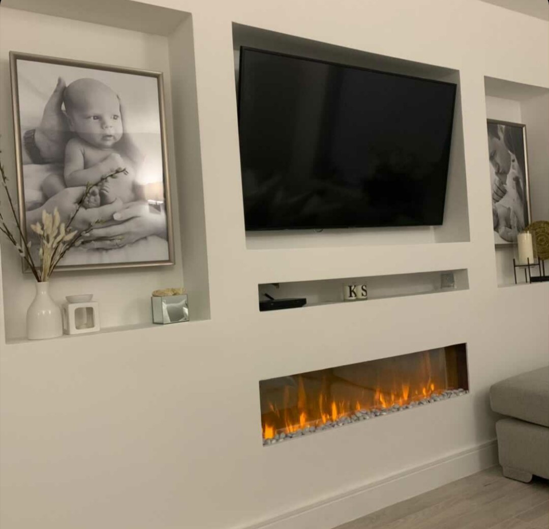 Buy Knightsbridge LED Electric Fire | Digital Flames